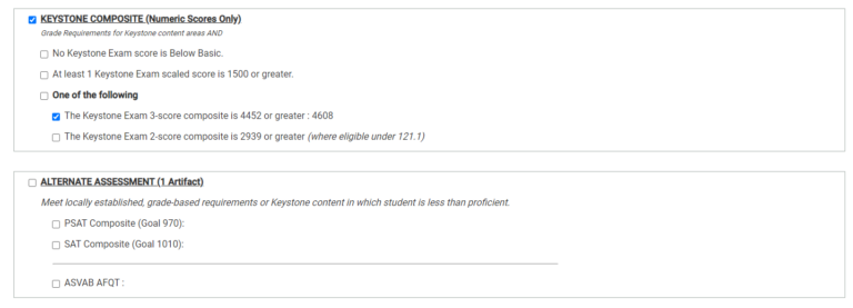 PA Graduation Requirements made easy by edInsight