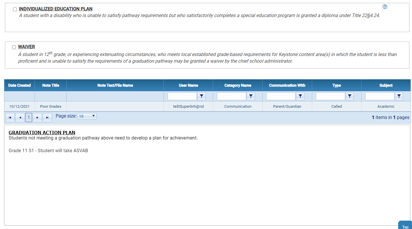PA Graduation Requirements made easy by edInsight